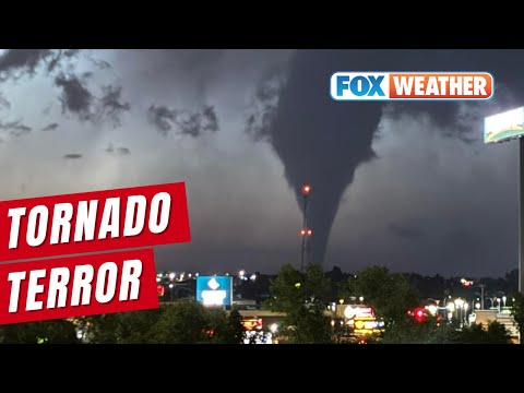 Tornadoes Create Haunting Night Sky In North Dakota