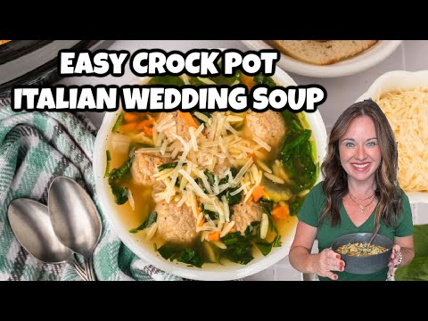 Get Ready for the Best Crock Pot Italian Wedding Soup EVER