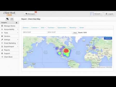 Jewelry Software Demonstration - Client Book CRM