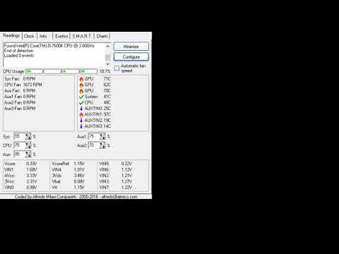 How to control CPU fan speed on Windows