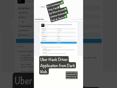 Uber Driver Hack Software. All In One. More safe & Secure. #uberhack #uberdriver