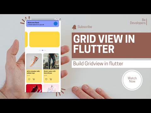 How to create GridView in flutter with any no of column. || Build ...