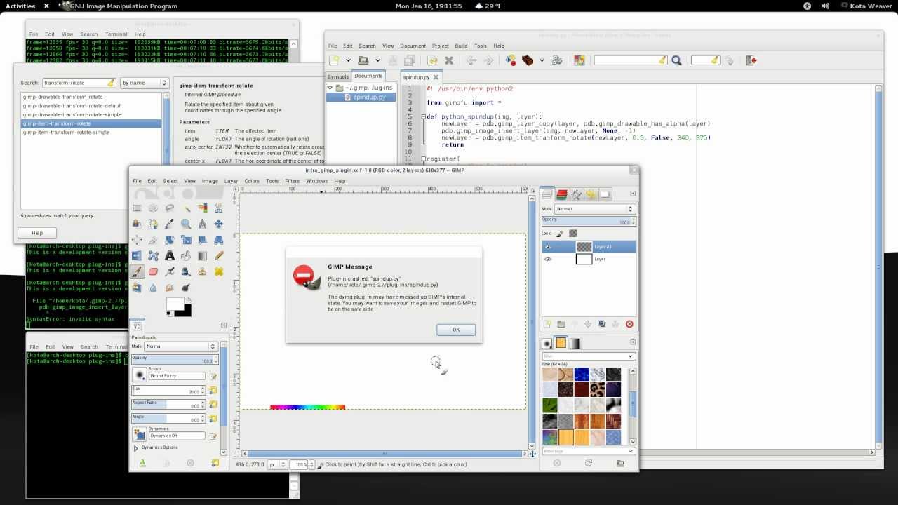 [Tutorial] Writing a Basic Gimp Plugin in Python