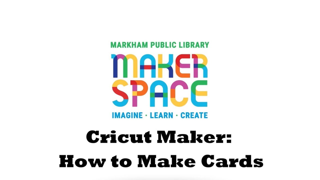 Cricut Maker: How To Make Cards Workshop