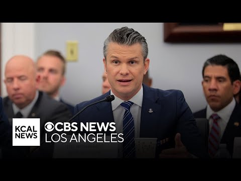 Hegseth asked about costs of military deployment to L.A.