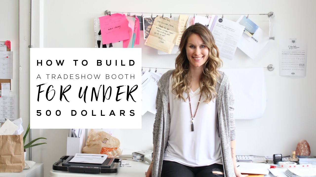 How to Build a Tradeshow Booth