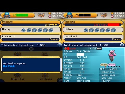 POKEMON XY/ORAS | CHEAT CODE | TEXT COLORIZER