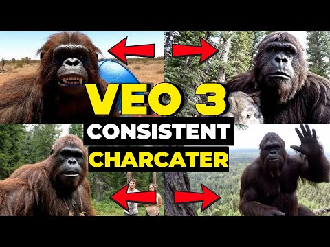 Learn How to create Consistent Character Using Google VEO 3 AI Video Generator Step by Step Tutorial