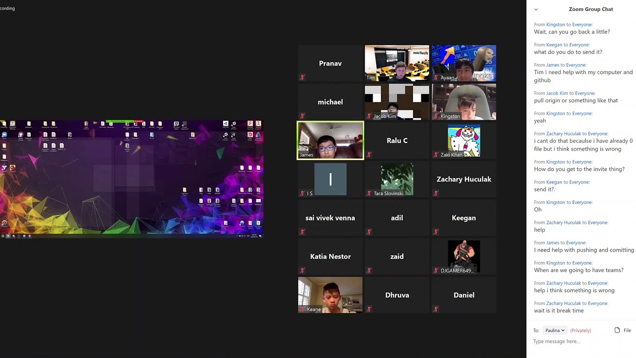 Introducing Github to my Competitive Coding class