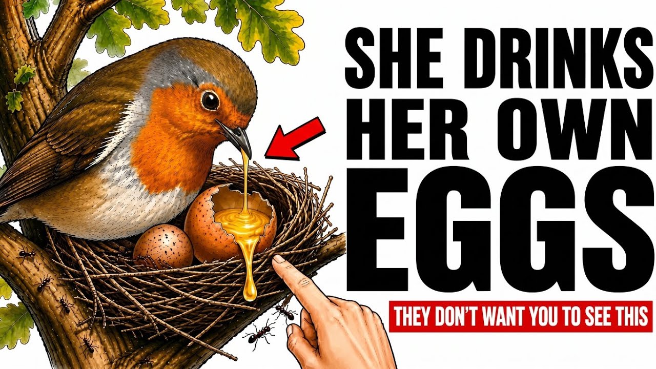 ​Why Female Birds Drink Their Own Eggs — The Reality They Don't Want You to See