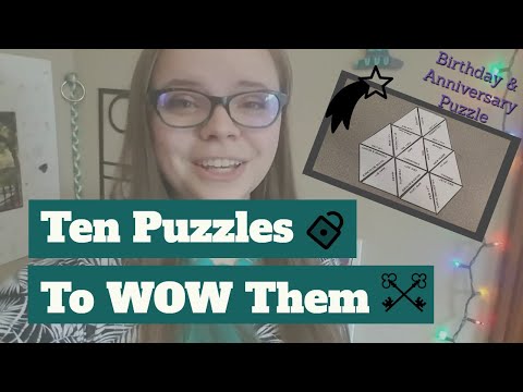 Ten Personalized Escape Room Puzzles - Personal Games for Birthday Parties