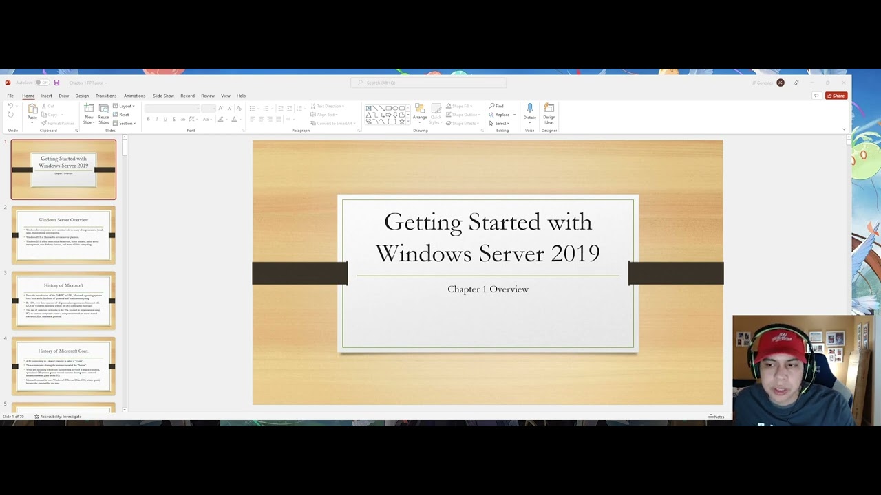 Week 1 - Windows Server - PPT/Lab