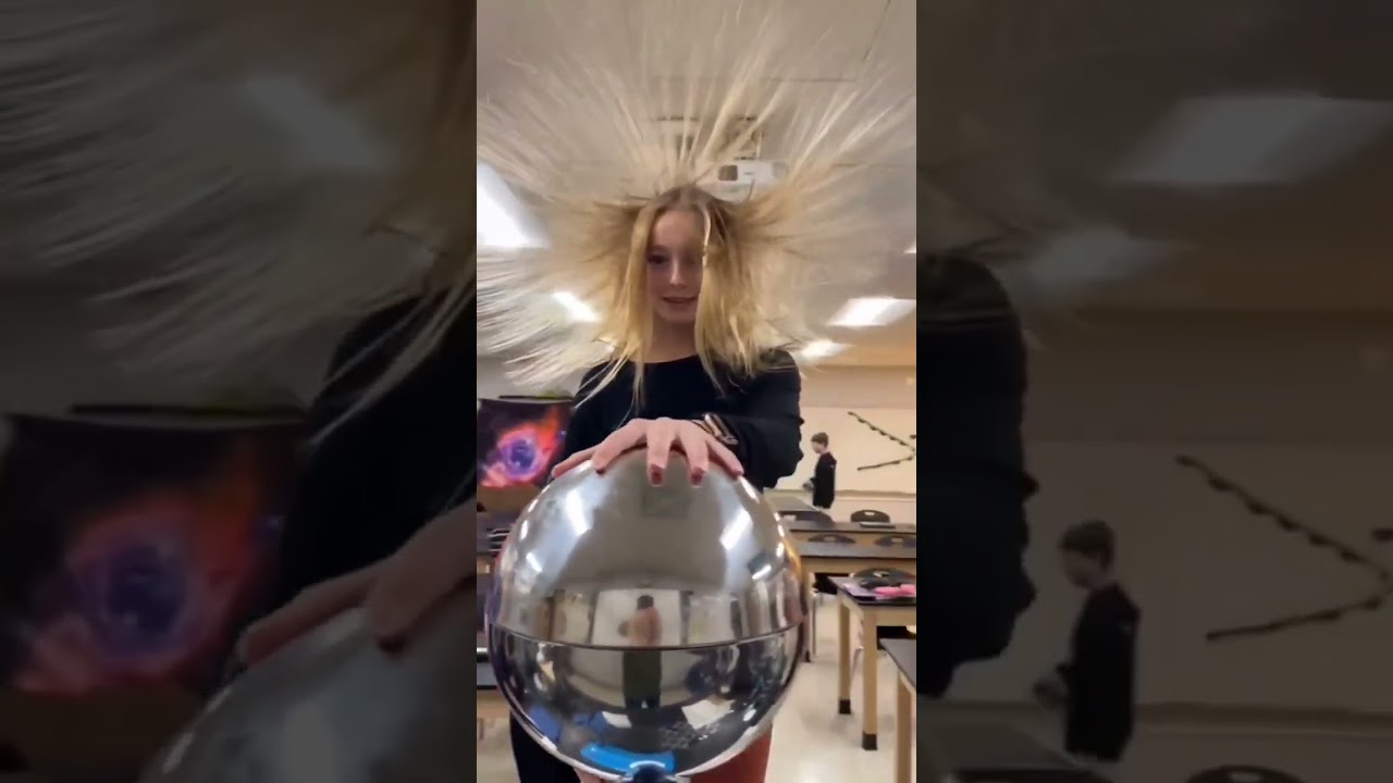 Van de graff Generator #shorts #physics #education #neet #iit