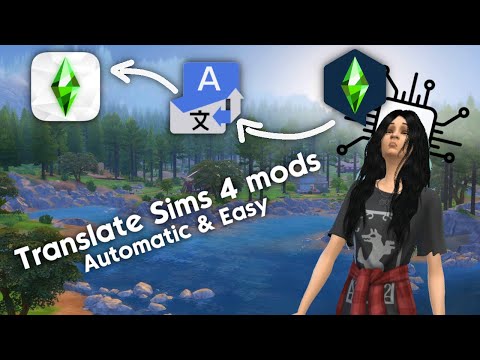 Translate Sims 4 mods easy and automatic with AI Tutorial English