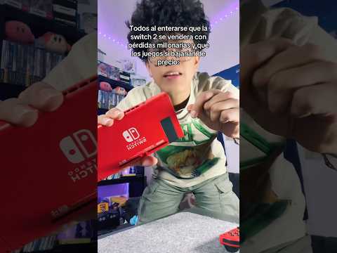 Entonces la Switch 2 y sus juegos bajarían de precio… 😔 #nintendo #nintendoswitch2 #shorts