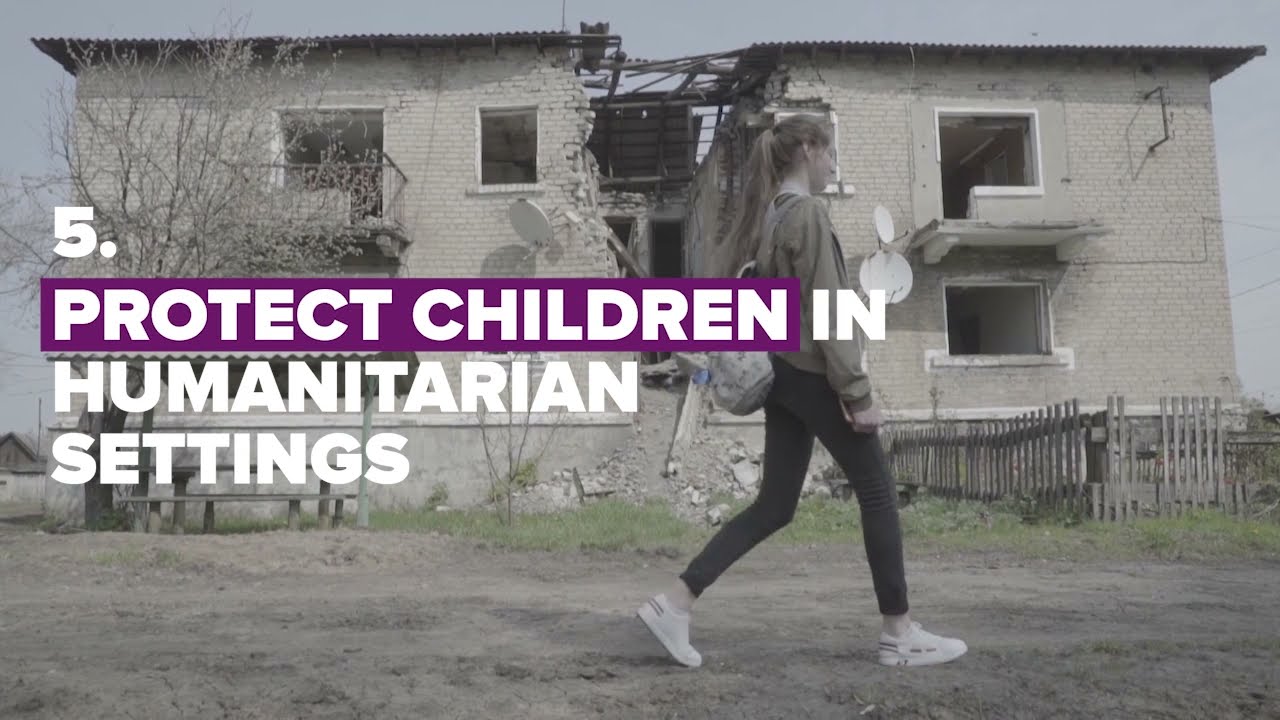 Policy Proposal 5: Protect children in humanitarian settings