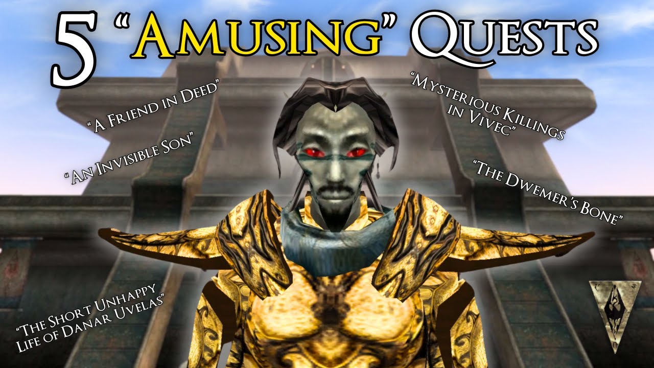 5 Amusing Side Quests found in Vivec! - Morrowind