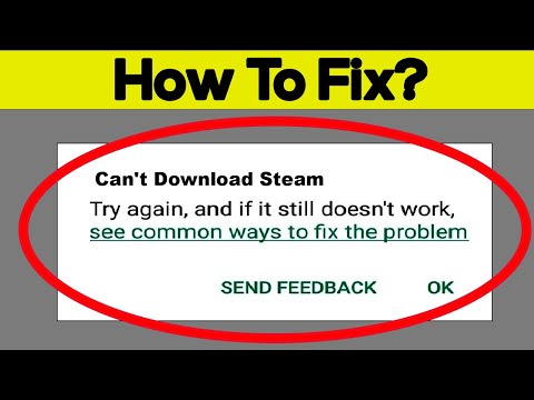 Fix Can't Download Steam App On Google Playstore Android | Cannot Install App Play Store