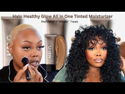 TRYING A TINTED MOISTURIZER | SMASHBOX HALO HEALTHY GLOW TINTED MOISTURIZER