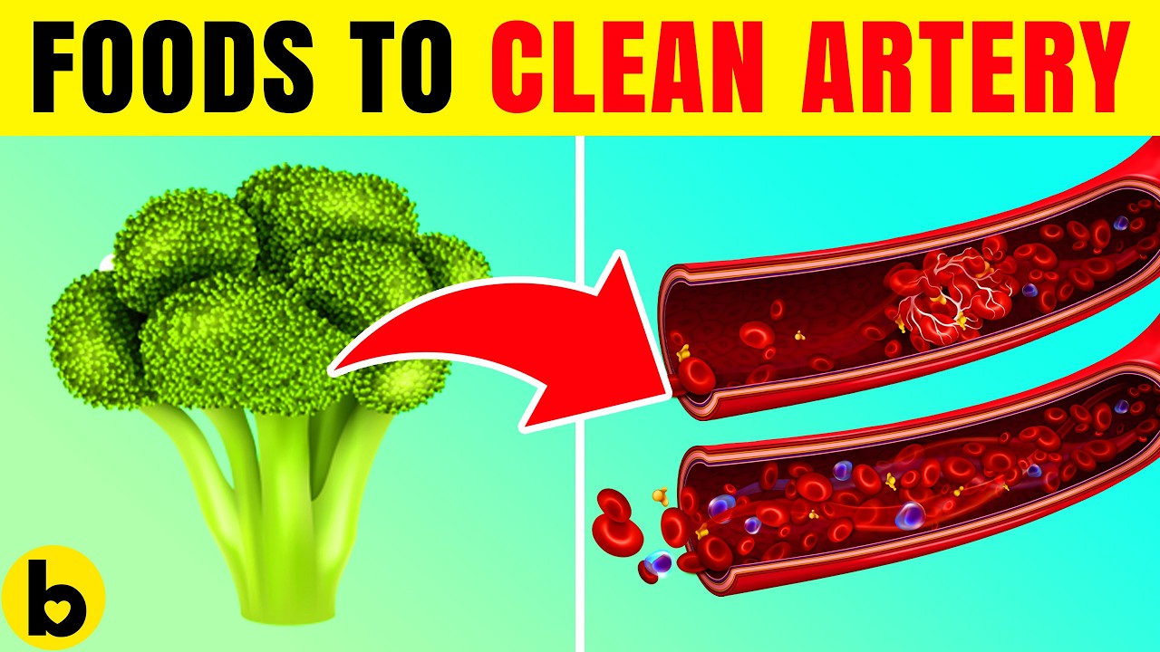 10 Vegetables To Clean Your Arteries And Prevent Heart Attack