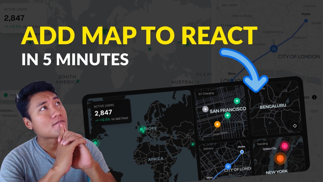Add Interactive Maps to React Easily