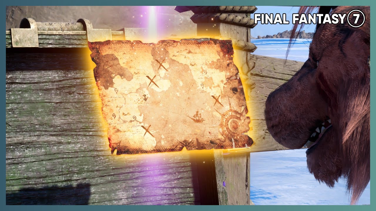 FF7 Rebirth - The Pirate King's Treasure Map Locations | Corsair Compass