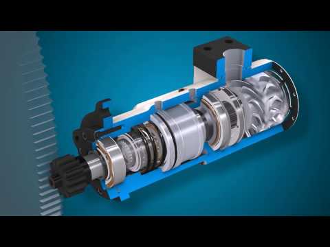 How ELLEM Turbine Air Starter starts a diesel engine.