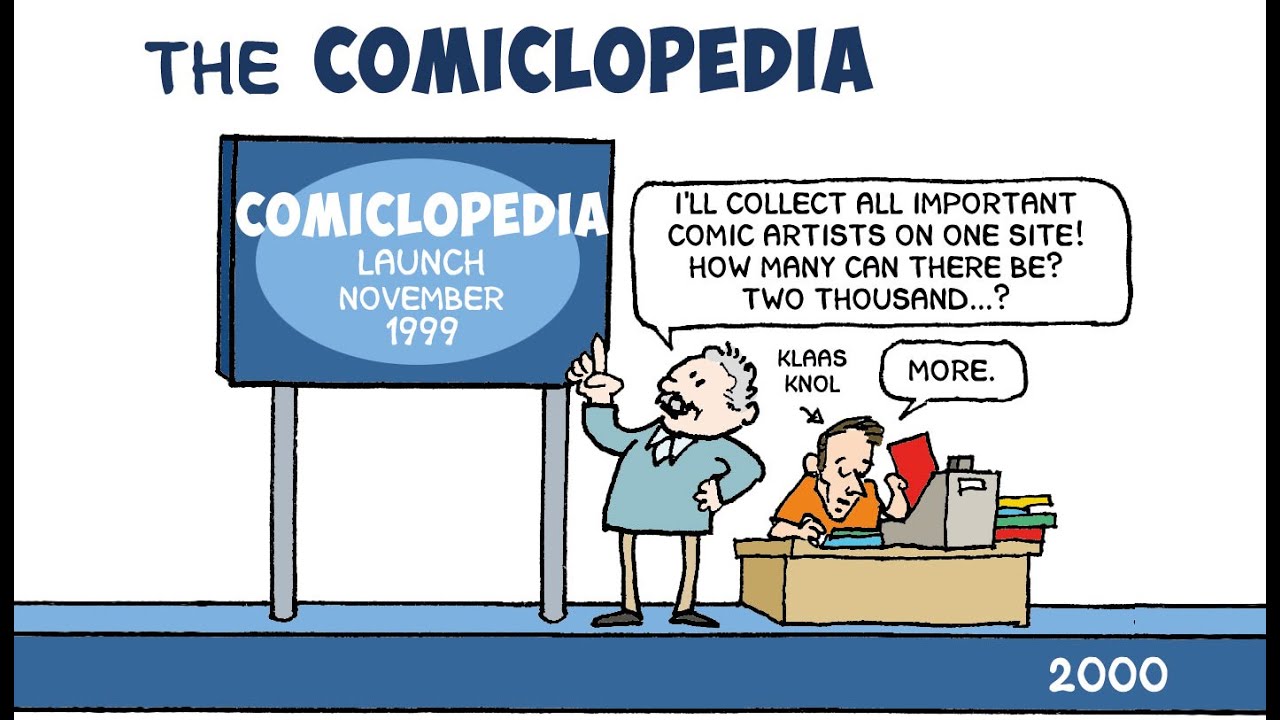 History of the Comiclopedia