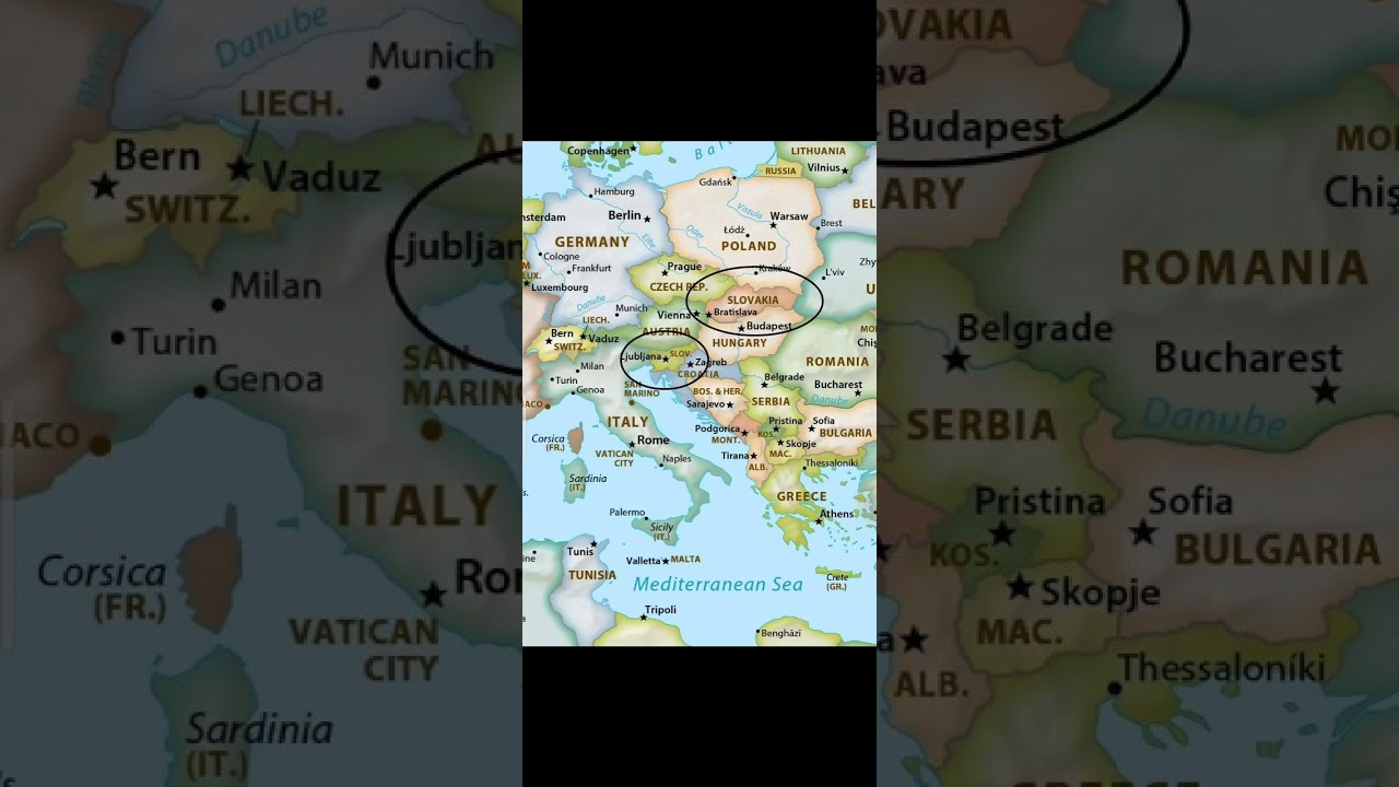 Political Map Of Europe