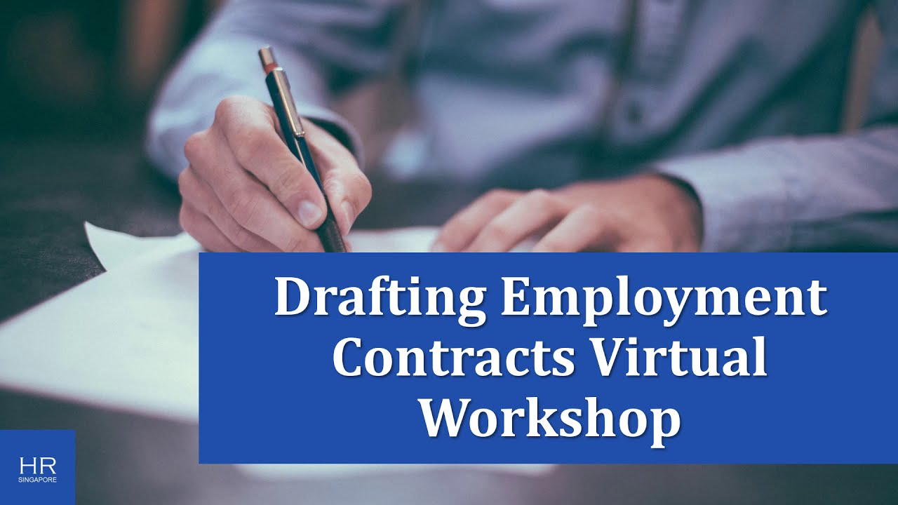 Drafting Employment Contracts Virtual Workshop