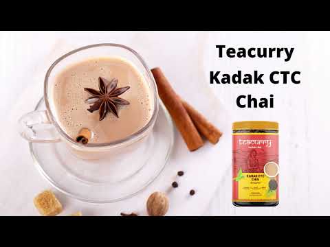 Teacurry Kadak CTC Chai - Kadak Aromatic Strong Bold Assam Black Tea - Strong Indian Chai #teacurry
