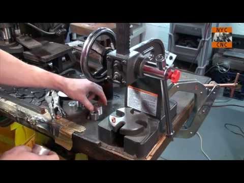 Making Copper Bullet Jackets: Machining Punching & Drawing Dies! - NYC CNC