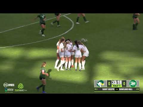 2023 Archive: 2A Girls Soccer Championship: St. Joseph vs. Rowland Hall
