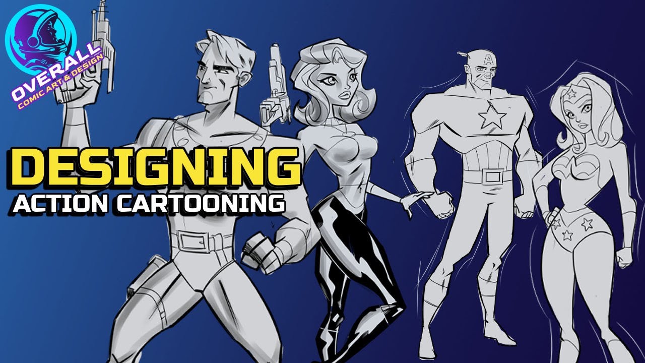 How to Draw Action Cartooning