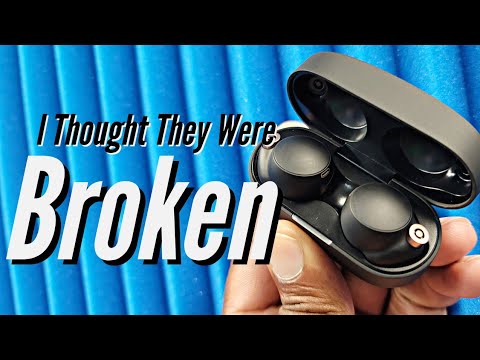 Sony WF-1000XM4 Troubleshoots