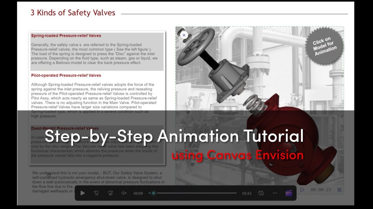 Step-by-Step Animation Instructions Using Canvas Envision