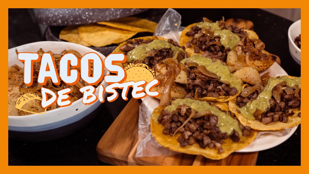 Tacos de BISTEC estilo MONTERREY