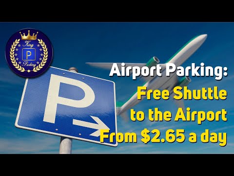 Airport Parking: Free Shuttle to the Airport From $2.65 a day #kingparking #airportparking