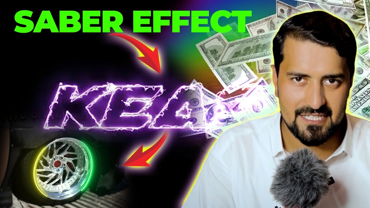 After Effects Saber Plugin Tutorial Particles line Saber adobe after effects tutorial 2025