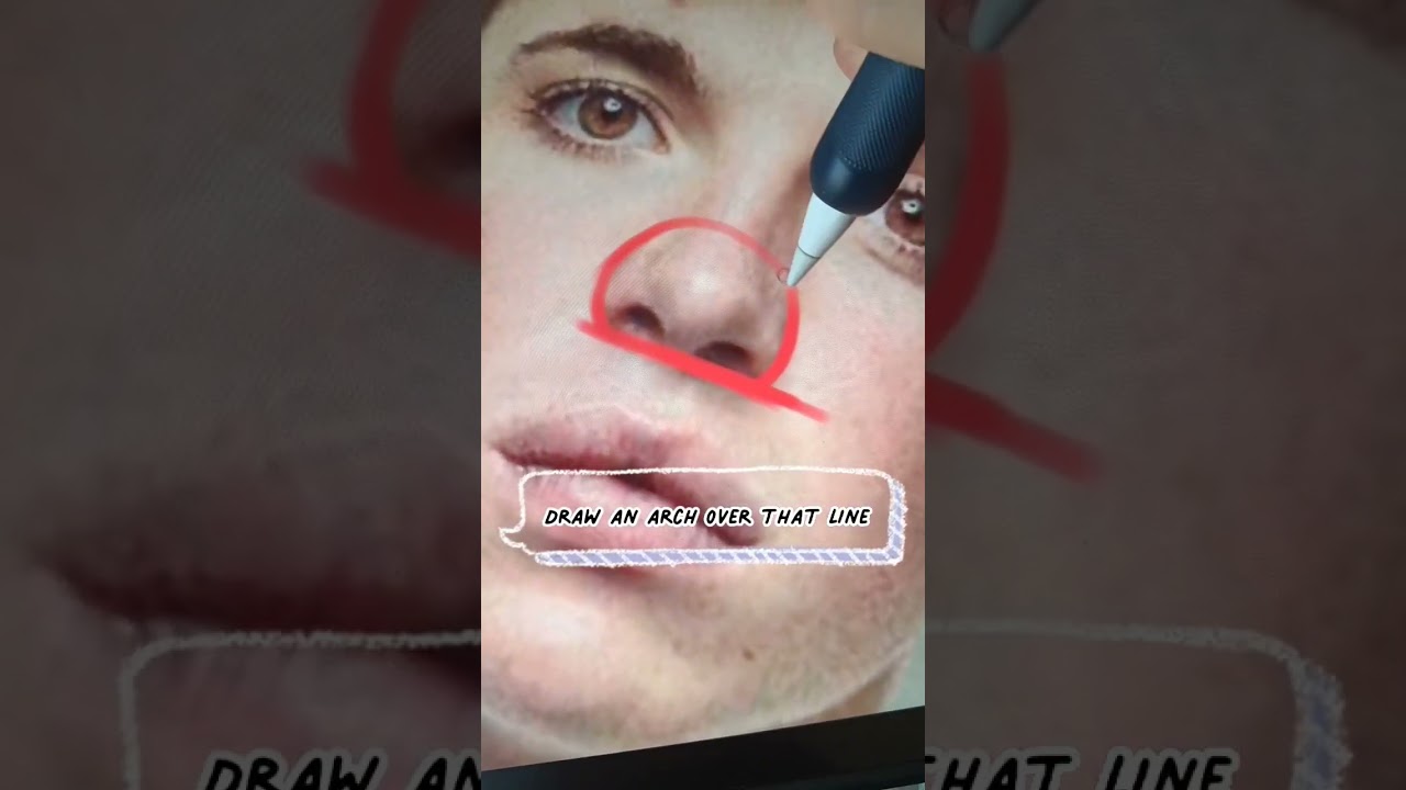 How to draw noses. Drawing everyday for a year! #sketchbook #art #tutorial #howtodraw #drawingnoses