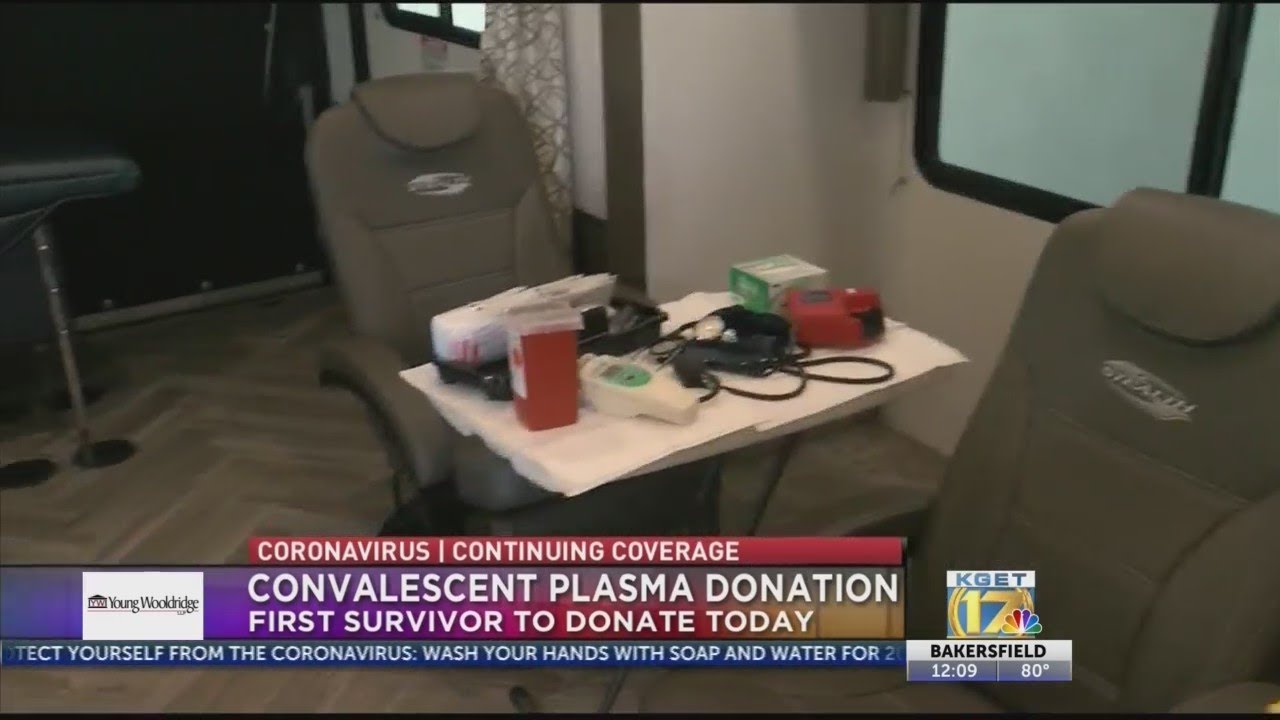 First convalescent plasma donor