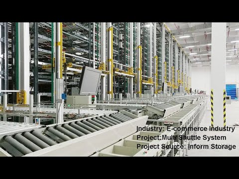 The Application of the Multi Shuttle System in E-commerce Industry