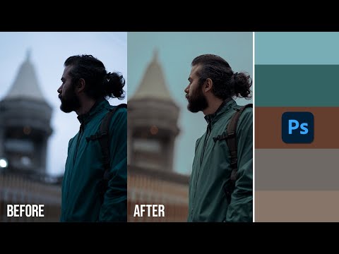 Adobe Photoshop Cinematic Orange and Teal Color Grading Tutorial | Photoshop Editing Tutorial