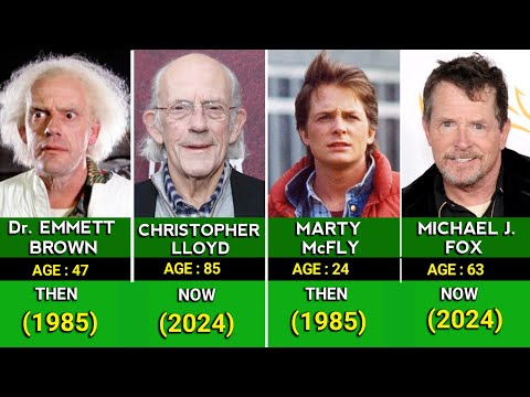 Back To The Future 1985 Cast Then And Now |1985 vs 2024