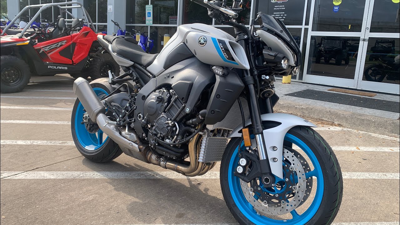 2026 Yamaha MT-10 Ice Storm w/ Fender Eliminator