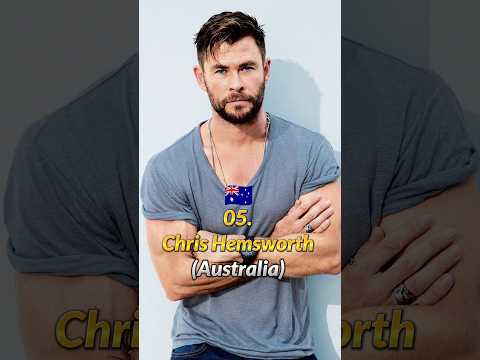 Top 10 Most Handsome Actors in the World