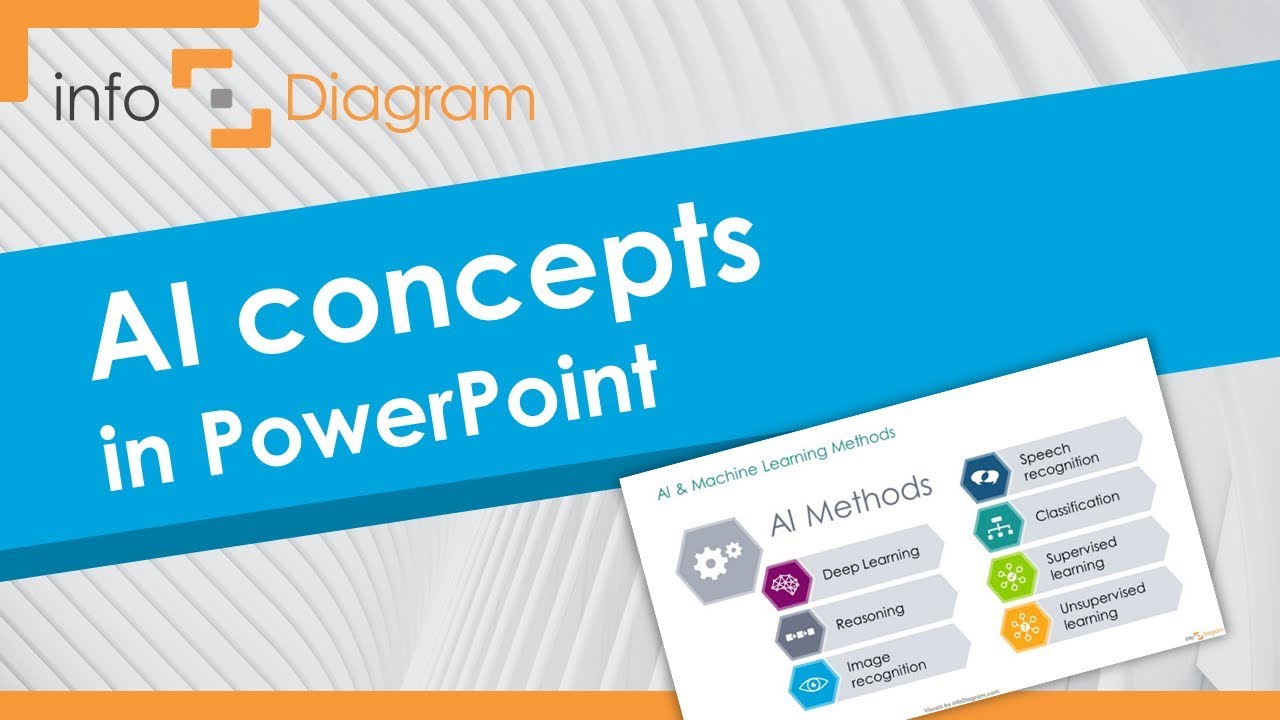 PowerPoint Template - Artificial Intelligence AI сoncepts with PPT Design