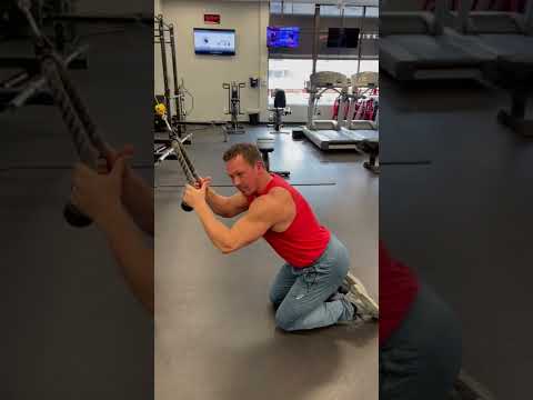 Cable Rope Crunches