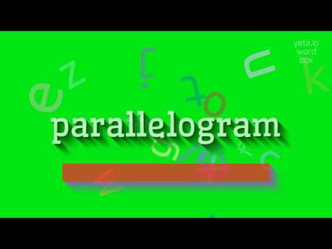 How to say "parallelogram"! (High Quality Voices)