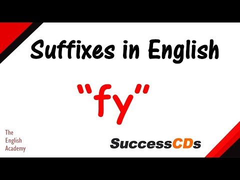 'fy' Suffix in English - Suffix FY